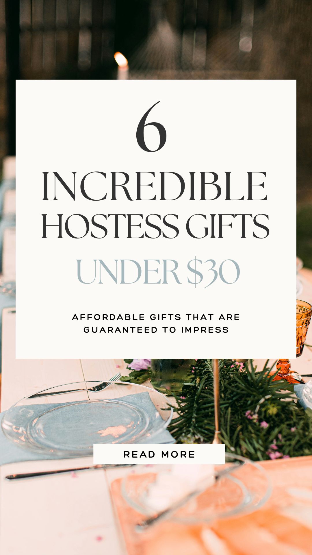 6 Affordable Hostess Gifts Under $30